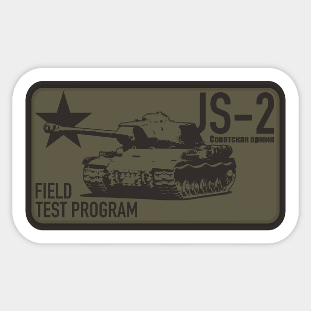 JS-2 Tank - T72 Russian Main Battle Tank - Sticker | TeePublic